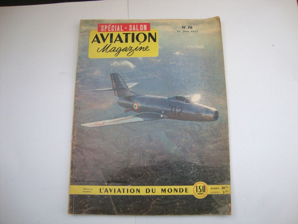 Aviation Special Salon Magazin Nr. 76, franz. Magazin 1953 | Kaufen auf Ricardo