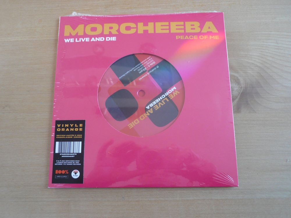 Morcheeba – We Live And Die / Peace Of Me - RSD 2025 FRANCE (Neu und ...