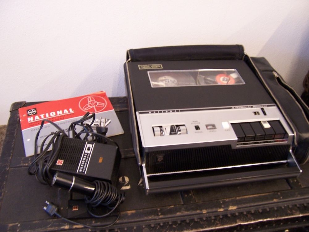 Vintage Tonbandgerät NATIONAL SOLID STATE TAPE RECORDER (Gebraucht) in ...