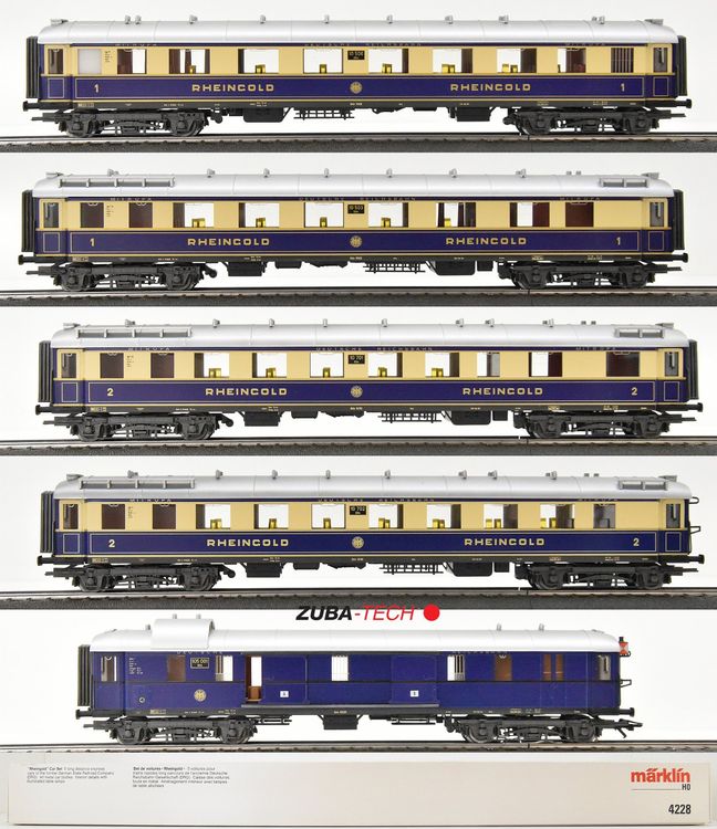 Märklin 4228 Wagen-Set "Rheingold" 5-tlg DRG H0 WS, mit OVP (Gebraucht) in St. Gallen für CHF ...