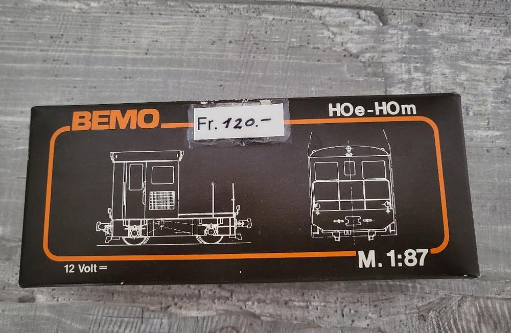 Bemo RhB H0m Traktor Tm 2/2 Nr. 62 1273 neu, unbenutzt (Neu (gemäss Beschreibung)) in Dielsdorf ...