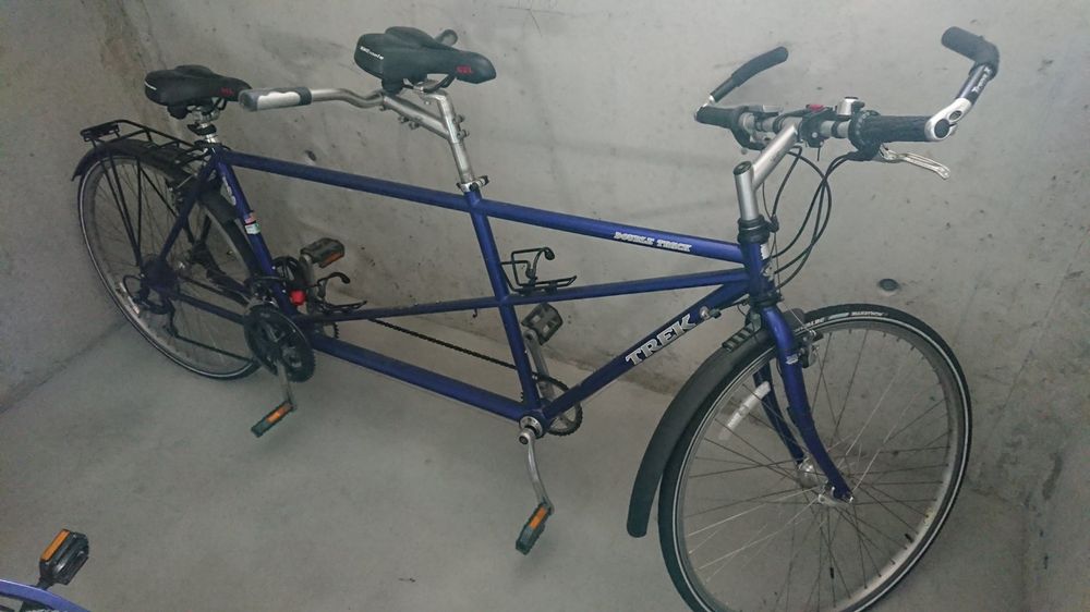 Tandem inkl. Auto-Fahrradträger - TREK Double Track | Kaufen auf Ricardo