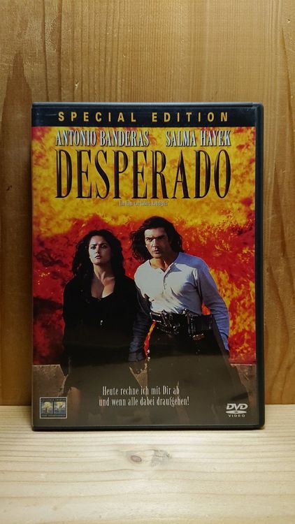 DESPERADO DVD mit Antonio Banderas und Salma Hayek (Gebraucht) in ...