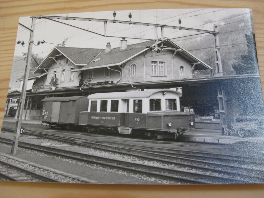 AK Meiringen Bahnhof mit Zug (Neu (gemäss Beschreibung)) in Malters für CHF 7 – mit Lieferung ...