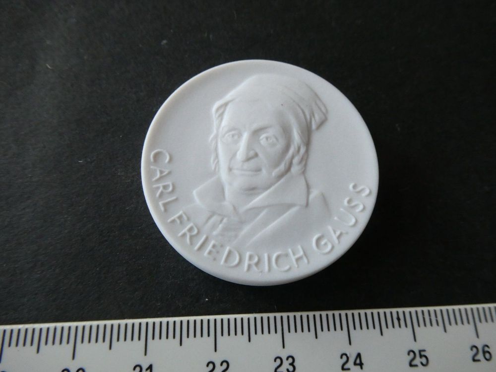Meissen-Medaille Carl Friedrich Gauss (Neu (gemäss Beschreibung)) in ...