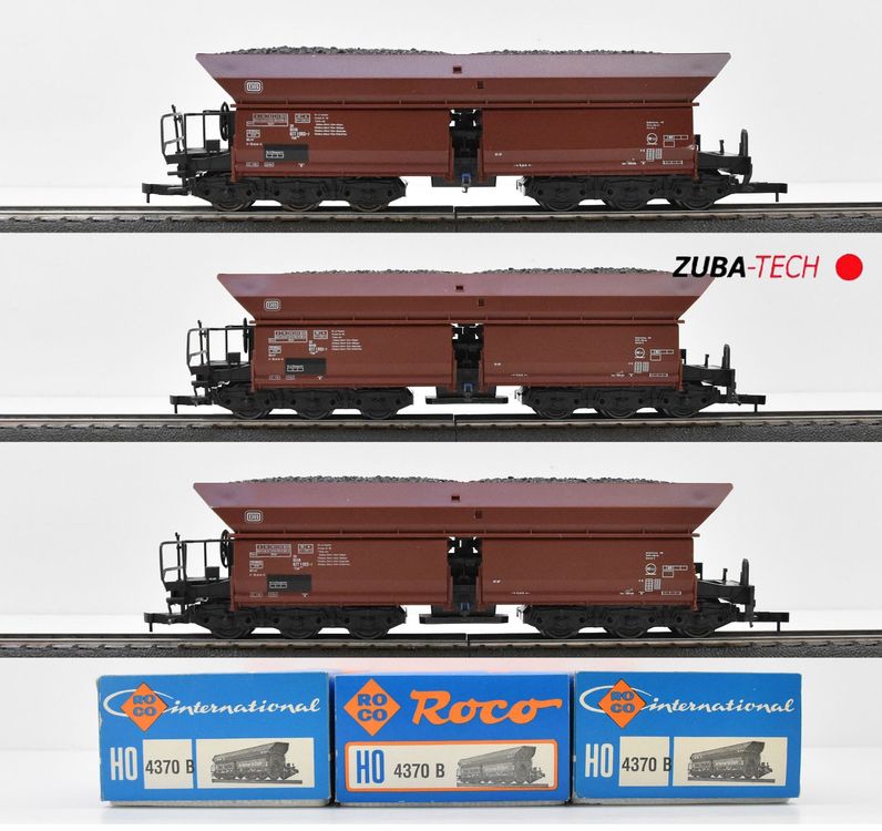 3x Roco 4370 B Selbstentladewagen DB H0 GS mit OVP (Gebraucht) in St. Gallen für CHF 42 – mit ...