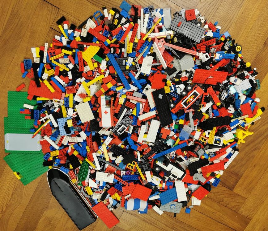 XXL Lego Mix gebrauchte Bausteine Lot en vrac Kiste Konvolut | Kaufen auf Ricardo