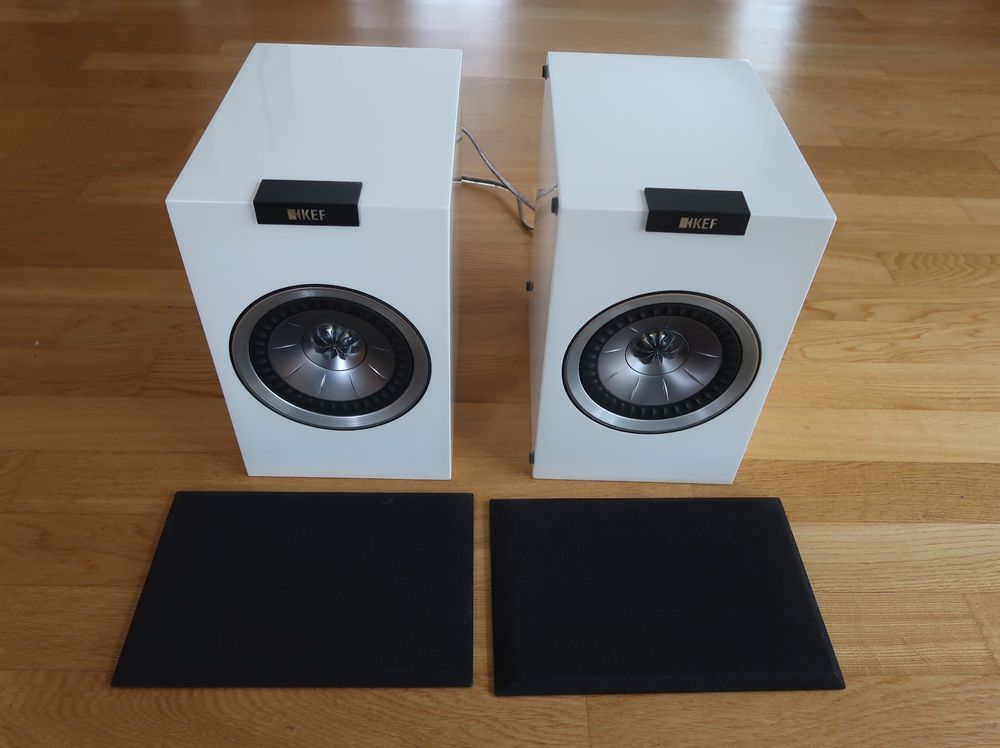 2 KEF Lautsprecher R100 weiss (Gebraucht) in Pfeffingen für CHF 235 – nur Abholung auf Ricardo ...
