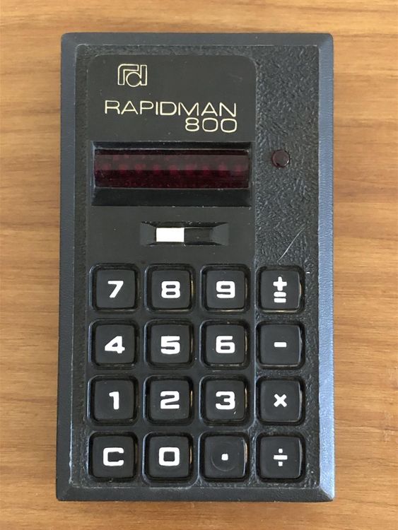 RAPIDMAN 800 Taschenrechner (Gebraucht) in für CHF 25 – mit Lieferung ...