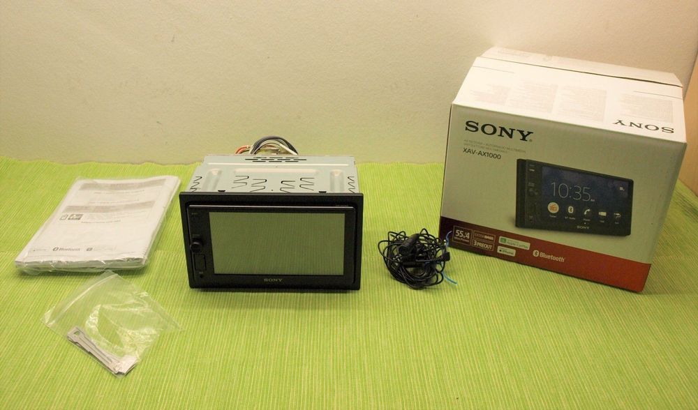 Sony XAV-AX1000 Touch 2 DIN Autoradio | Kaufen auf Ricardo