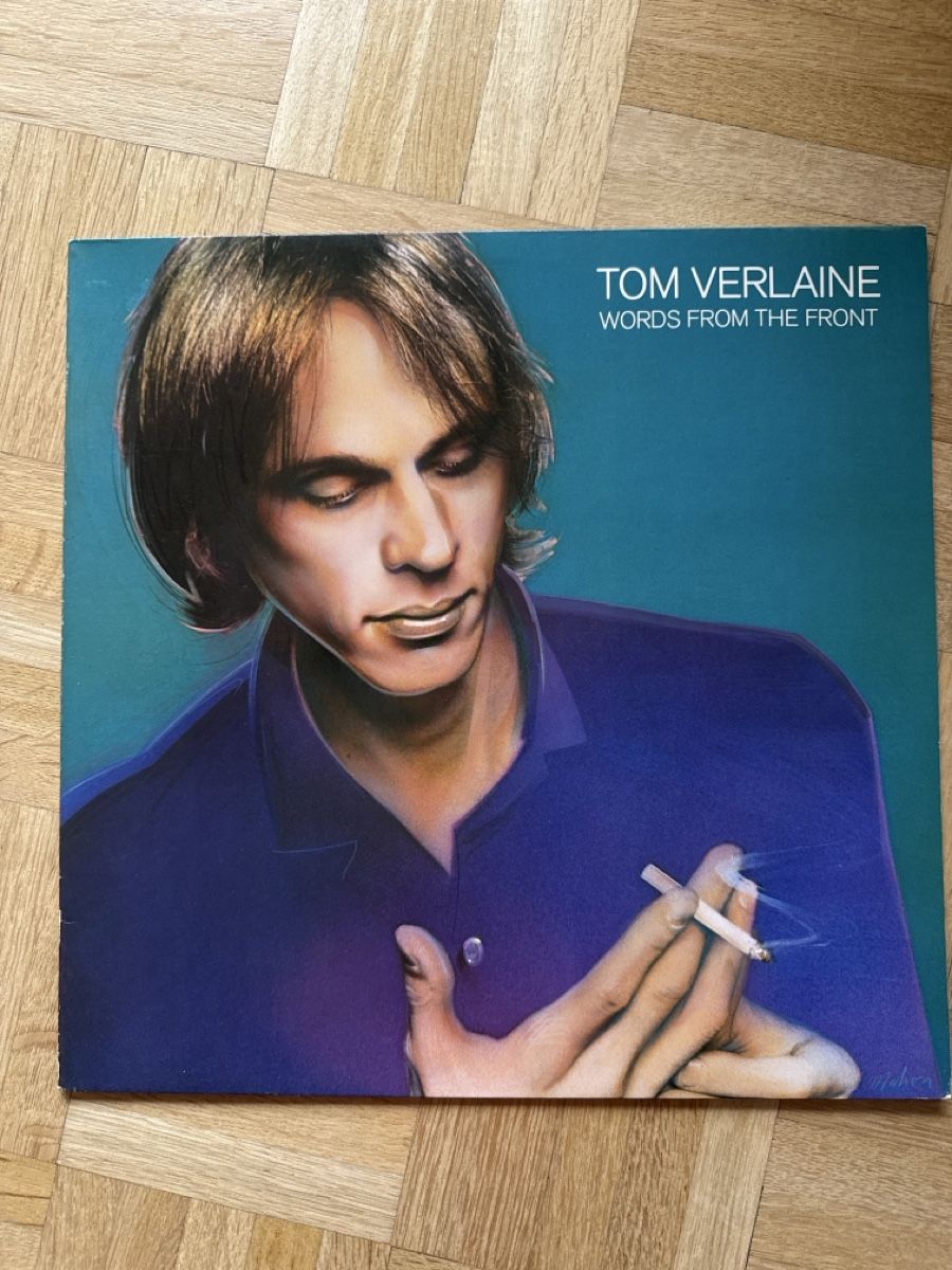 Tom Verlaine - Words From The Front LP Television Marquee (Gebraucht ...