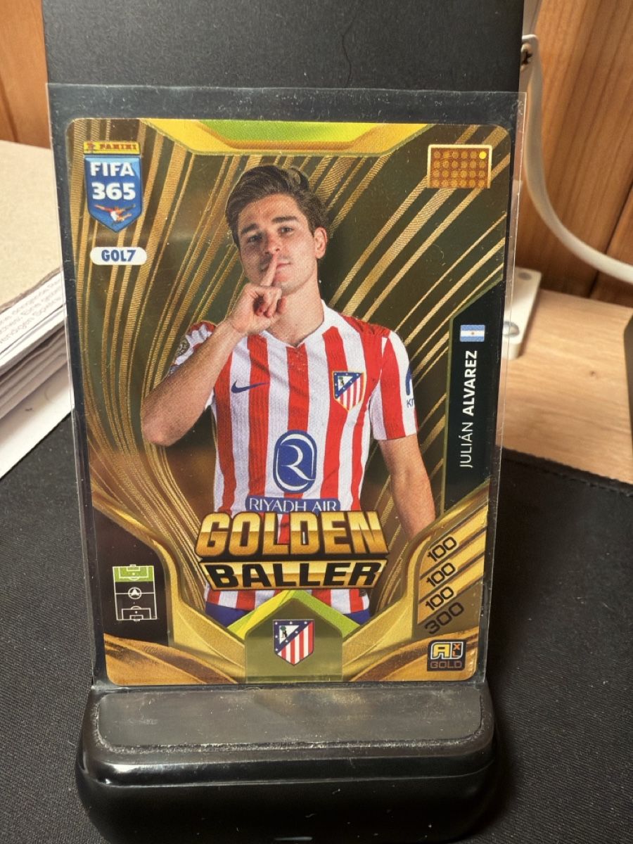 Julian Alvarez Golden Baller FIFA 365 Card - Rare! (Gebraucht) in ...