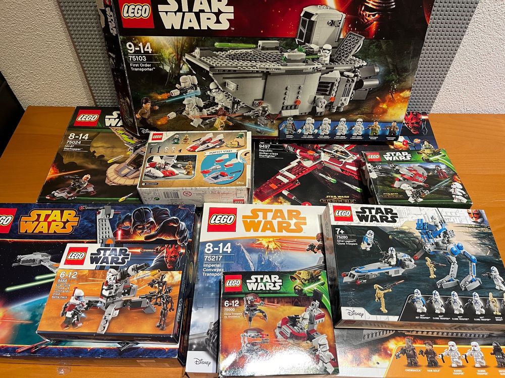 Lego Star Wars 18 Set‘s (ohne Figuren) ab CHF 1.- | Kaufen auf Ricardo