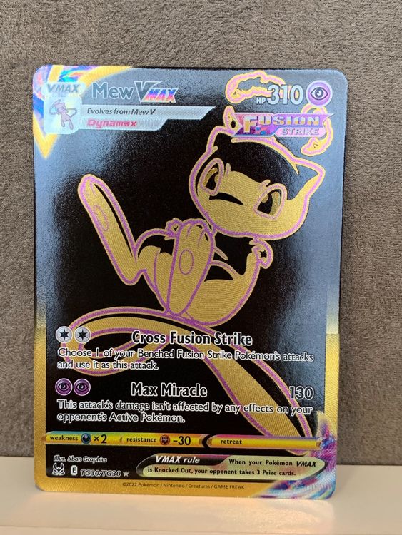 TG30/TG30 Mew Vmax ENG Pokemon Lost Origin (Gebraucht) in Fislisbach ...