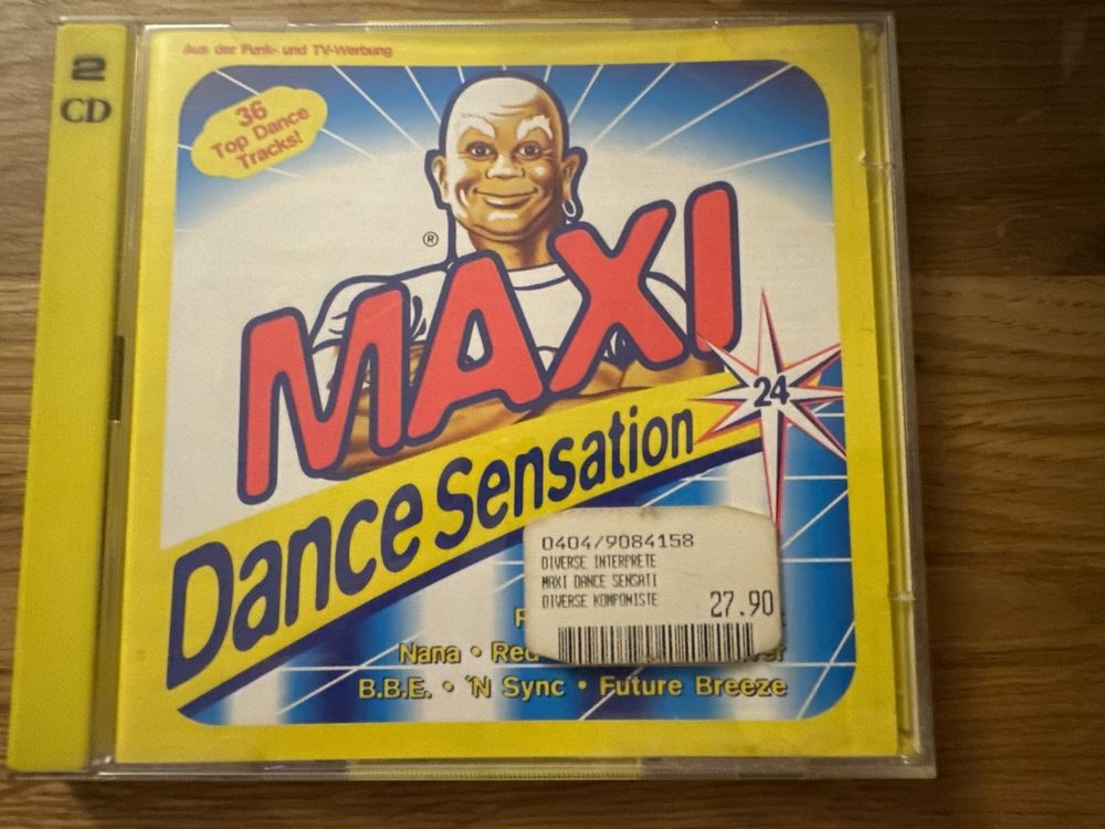 Maxi Dance Sensation 24 - 2CD Set - 90er Partyklassiker (Gebraucht) in ...