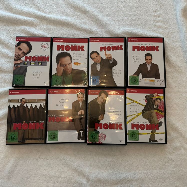 Komplette DVD Staffel Monk (Gebraucht) in Reitnau für CHF 1 – mit ...
