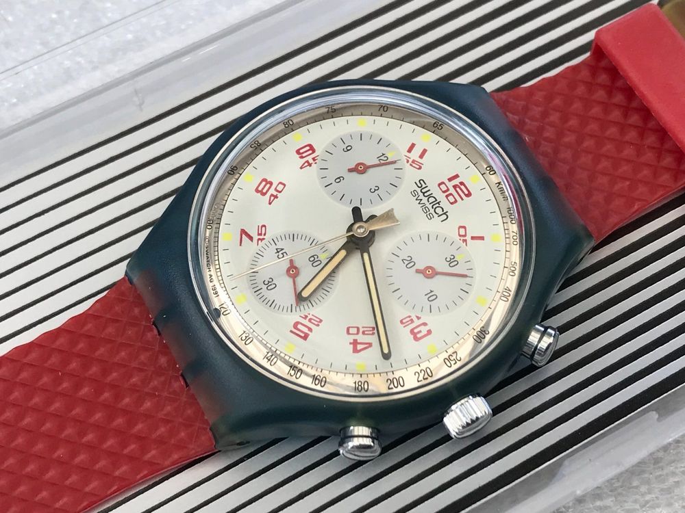 SWATCH CHRONO JFK SCN 103 VON 1992 NEU (Neu und originalverpackt) in ...