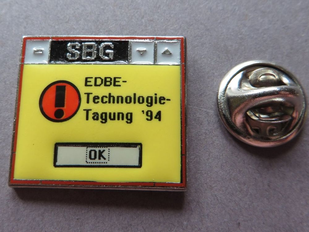 PIN, SBG EDBE-TECHNOLOGIE TAGUNG 94 BANK (Gebraucht) in Neuhausen für ...