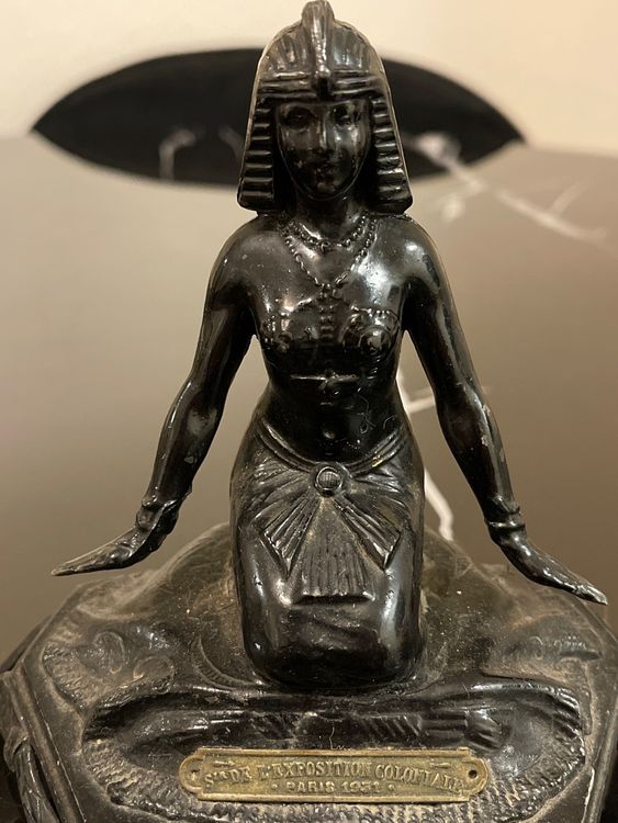 STATUE ÉGYPTIENNE DE L’EXPOSITION COLONIALE-PARIS 1931 (D'occasion) à ...