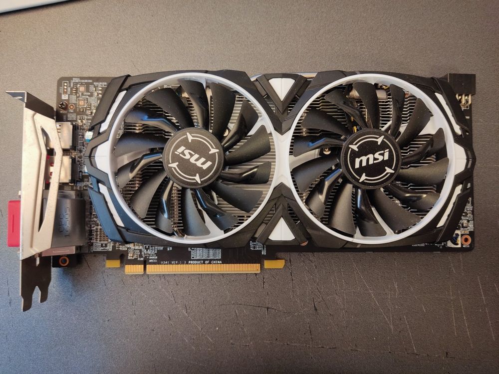 8 GB MSI RX 580 ARMOR Grafikkarte / GPU (Gebraucht) in Thundorf für CHF ...