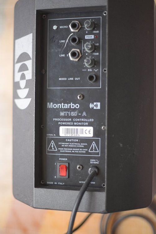 MONTARBO, Aktiv-Monitorboxen (Gebraucht) in Zürich für CHF 165 – nur ...