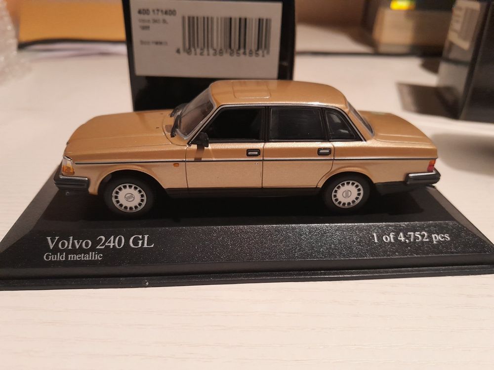 Minichamps 1:43 Volvo 240 GL 1986 Art.N° 400 171400 (Neu und ...
