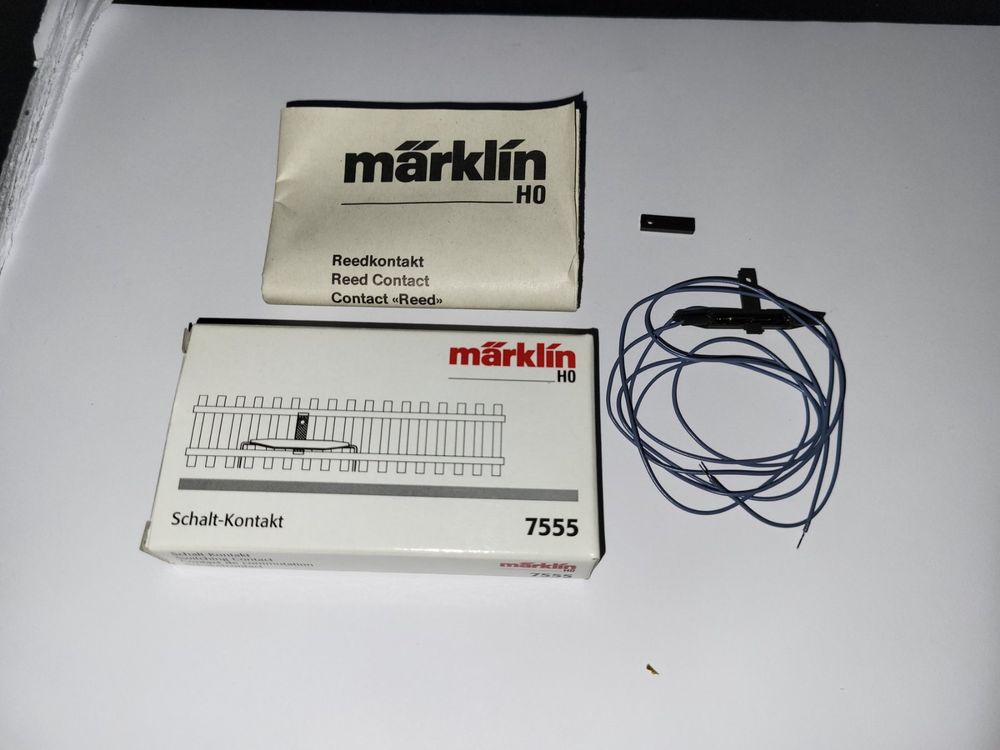 Märklin 7555 Reed-Kontakt-Set OVP | Kaufen auf Ricardo
