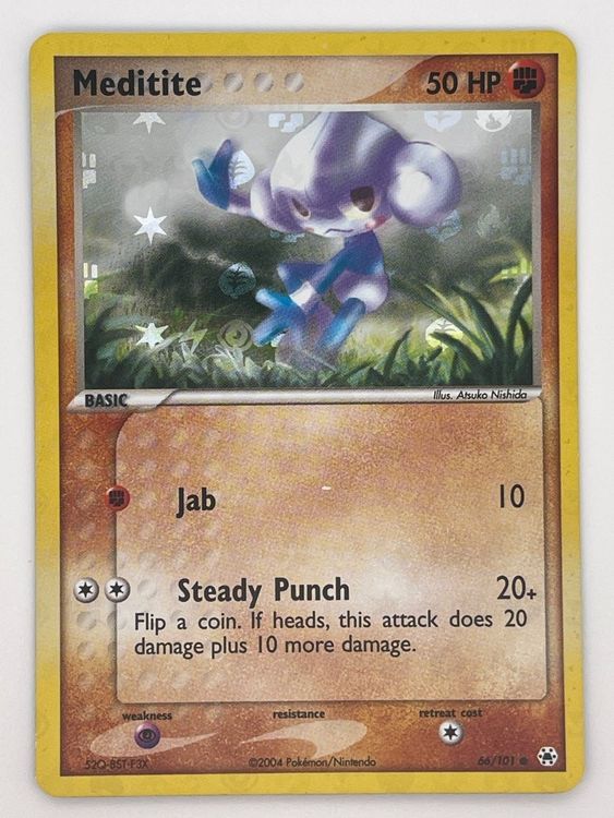 Meditite 66/101 Reverse Holo Pokémon EX Hidden Legends ab 1 (Neu (gemäss Beschreibung)) in Uster ...