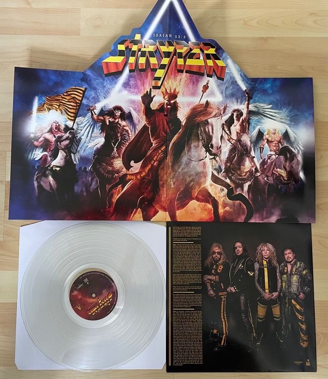 Stryper The Final Battle Clear Vinyl Limitiert auf 100 (Gebraucht) in ...