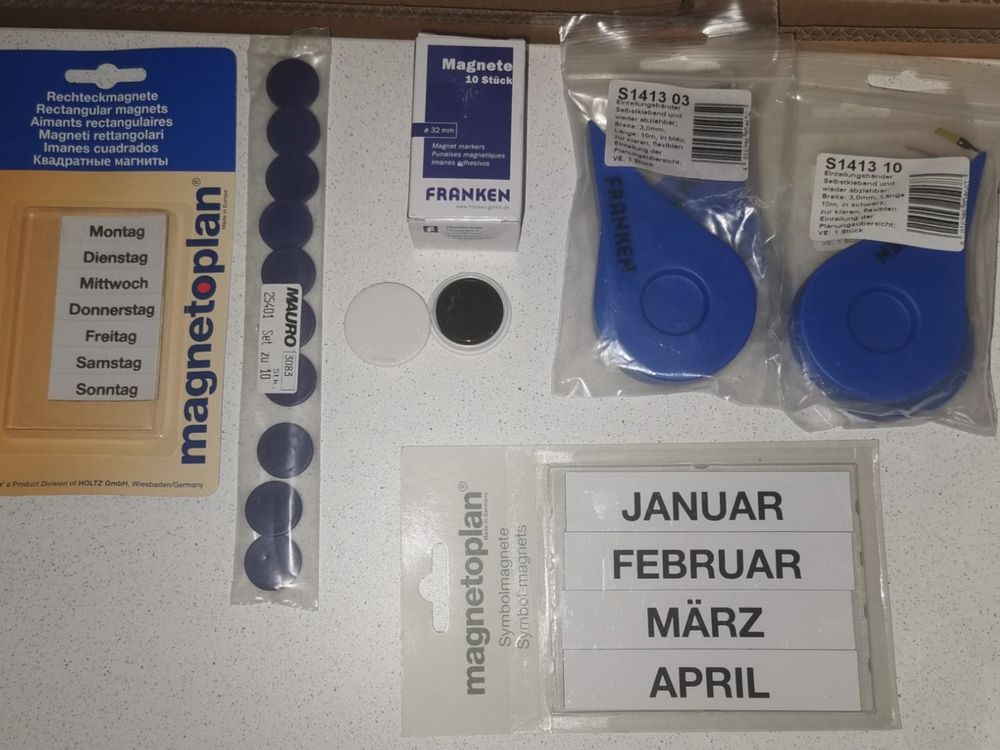 Magnete whiteboard huddle board (Neu und originalverpackt) in Glattpark ...