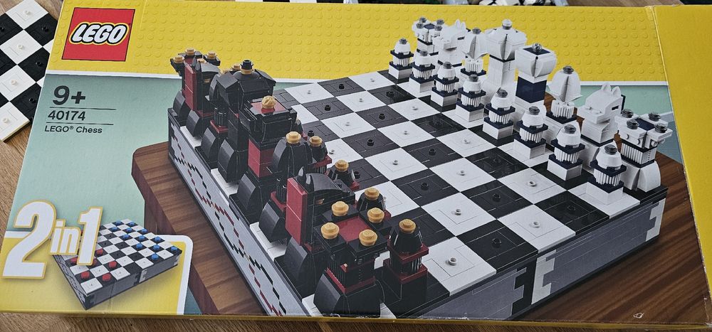 LEGO® Schach Chess 2in1 Set 40174 komplett (Neu (gemäss Beschreibung ...
