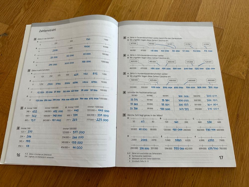 Schweizer Zahlenbuch 4. Klasse Lösungen zum Arbeitsheft | Kaufen auf ...