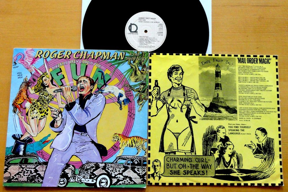 LP ROGER CHAPMAN & THE SHORTLIST hyenas only laugh for 1981 (Gebraucht) in Kesswil für CHF 10 ...