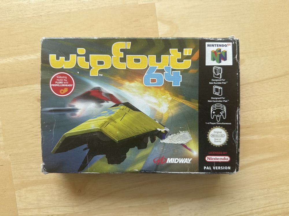 Wipeout 64 (Gebraucht) in Dübendorf für CHF 5 – mit Lieferung auf Ricardo kaufen