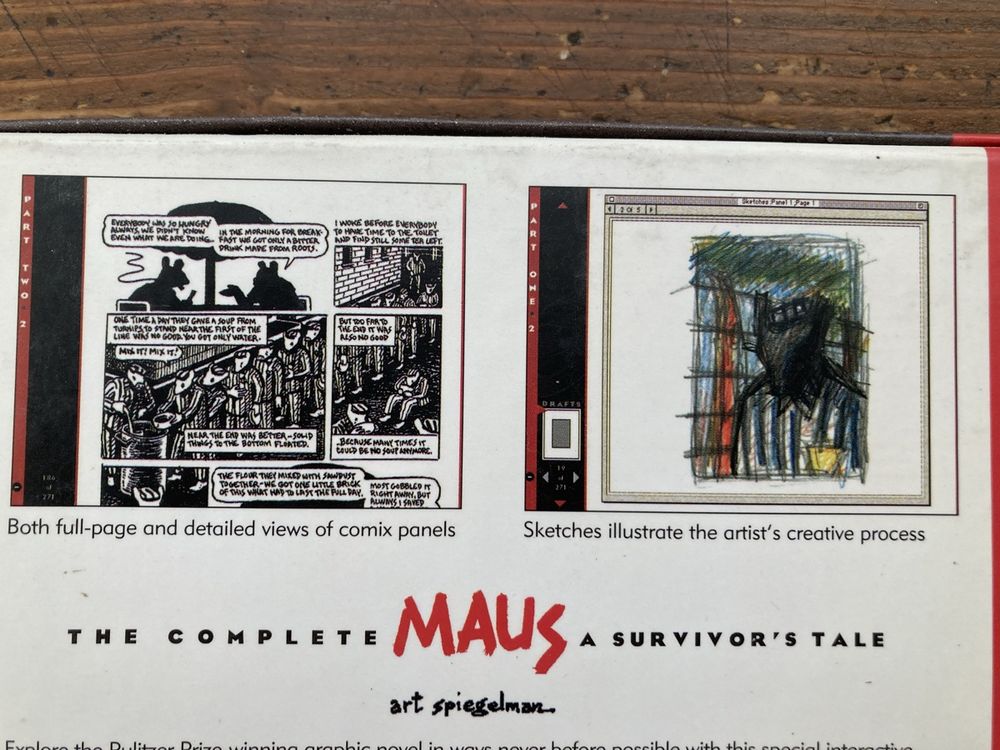 The Complete MAUS voyager Art Spiegelman collector comic CD | Kaufen ...