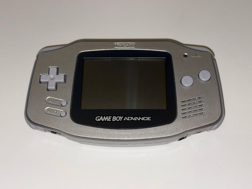 Game Boy Advance (GBA) Konsole Limited Platinum Edition (Gebraucht) in ...