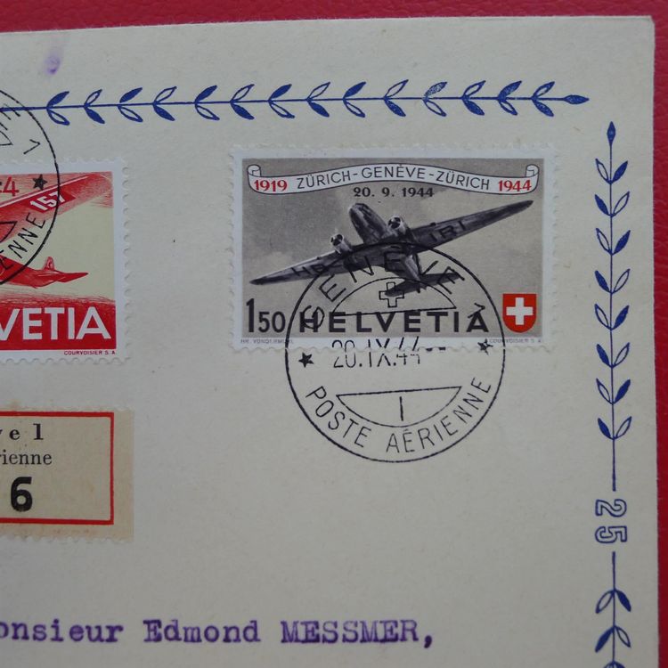 Flugpostbrief sauber frankiert, ab 1.- (Antik) in Sursee für CHF 4 ...