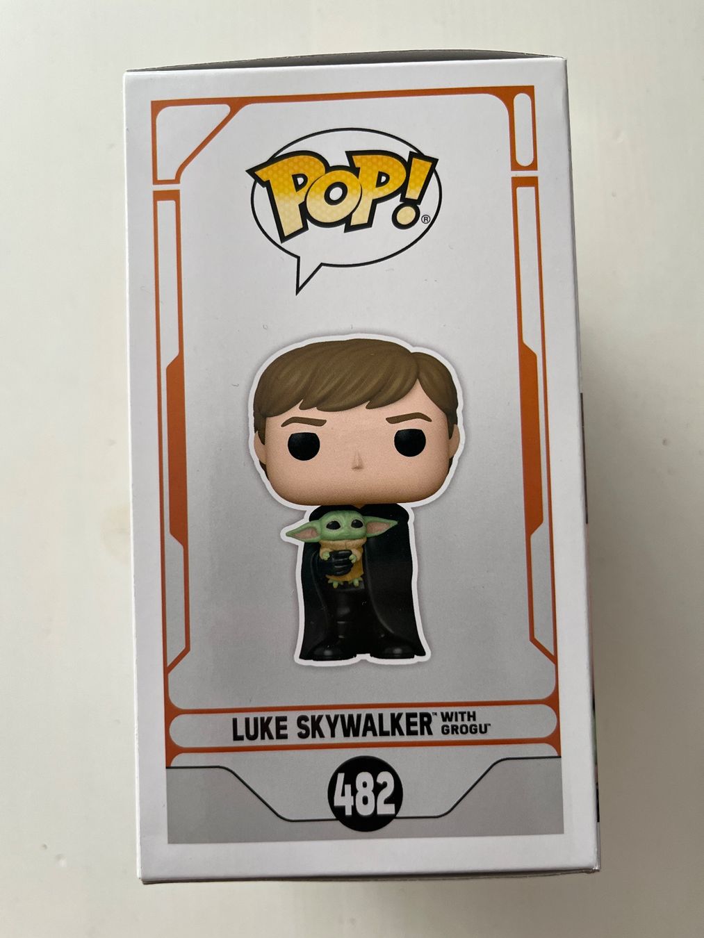Funko Pop Star Wars: Luke Skywalker with Grogu #482 (Neu und ...