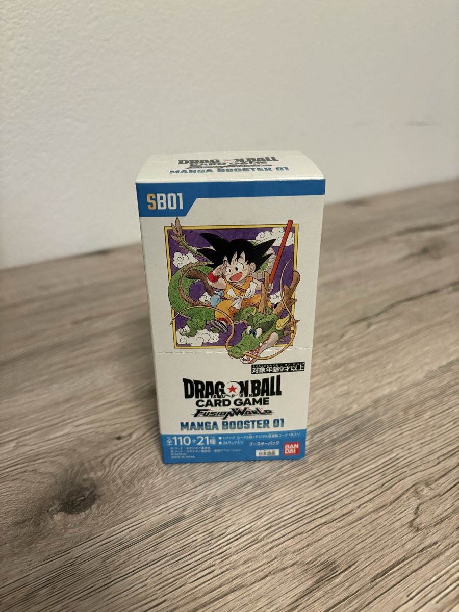 Dragon Ball Fusion World Manga Booster SB01 Box (Neu und ...