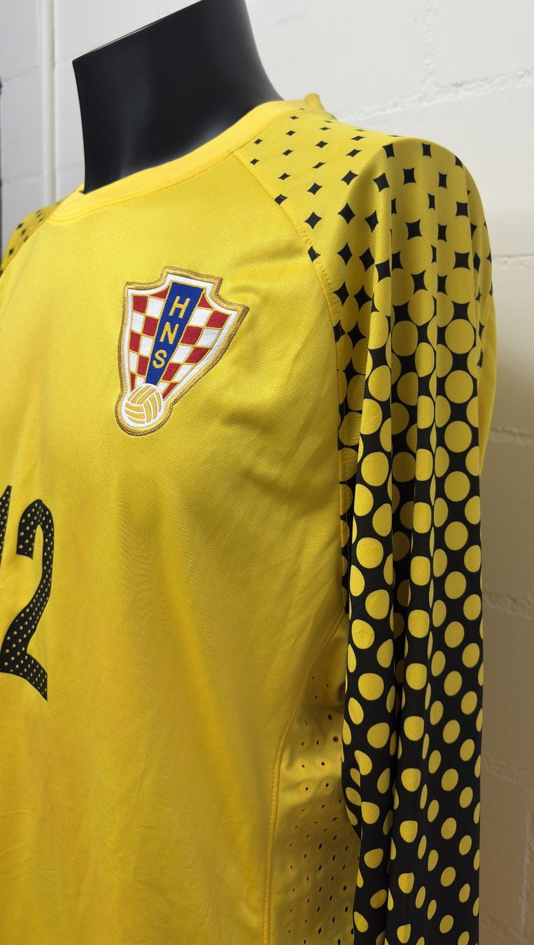 Kroatien– Danijel Subasic Match-Issued Trikot vs. Österreich (Neu ...
