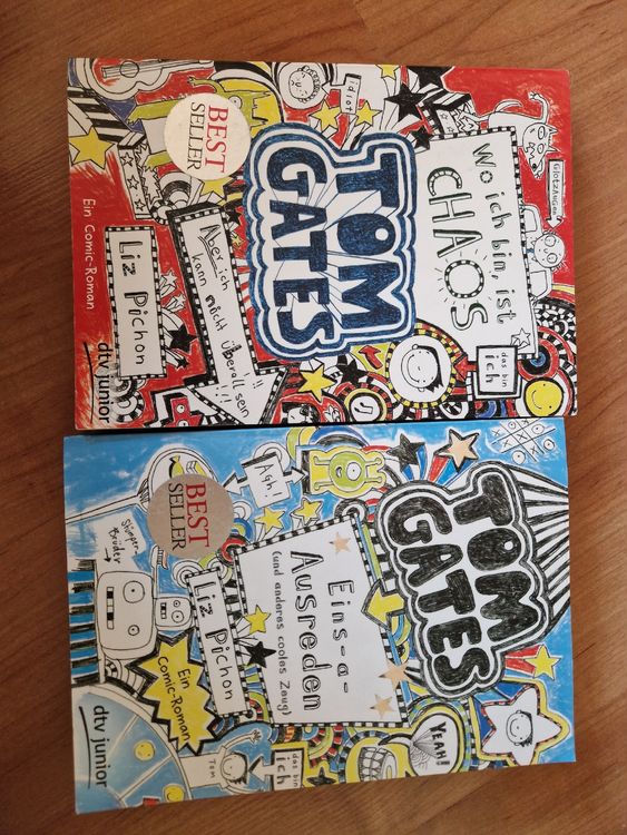 2 Tom Gates Comic Romane, guter Zustand (Gebraucht) in Ermatingen für ...