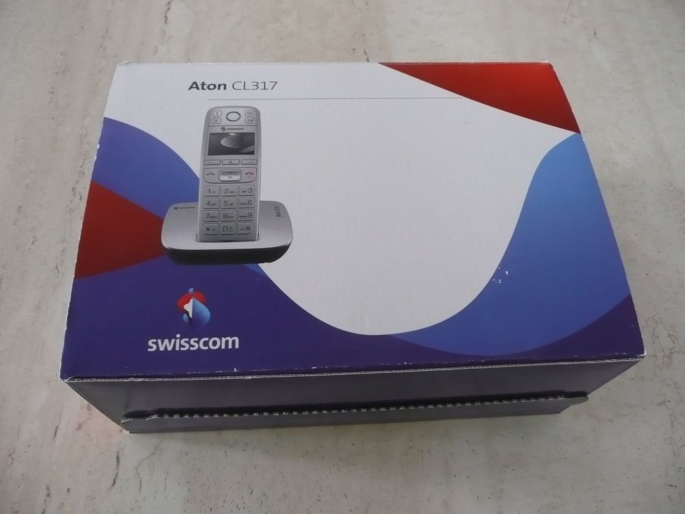 Swisscom DECT-Funktelefon Aton CL317 | Kaufen auf Ricardo
