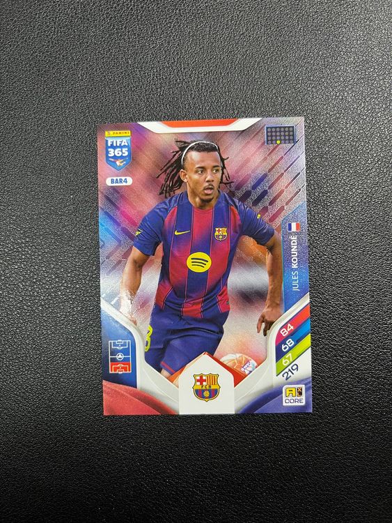 Panini Adrenalyn XL 2026 Jules Koundé BAR 4 (Neu (gemäss Beschreibung)) in oberrüti für CHF 0.6 ...