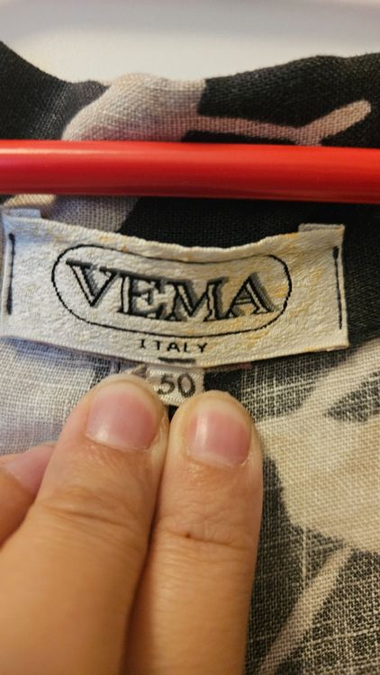 Vestito fiorato Vema tg.50 (Gebraucht) in Melano für CHF 40 – mit ...