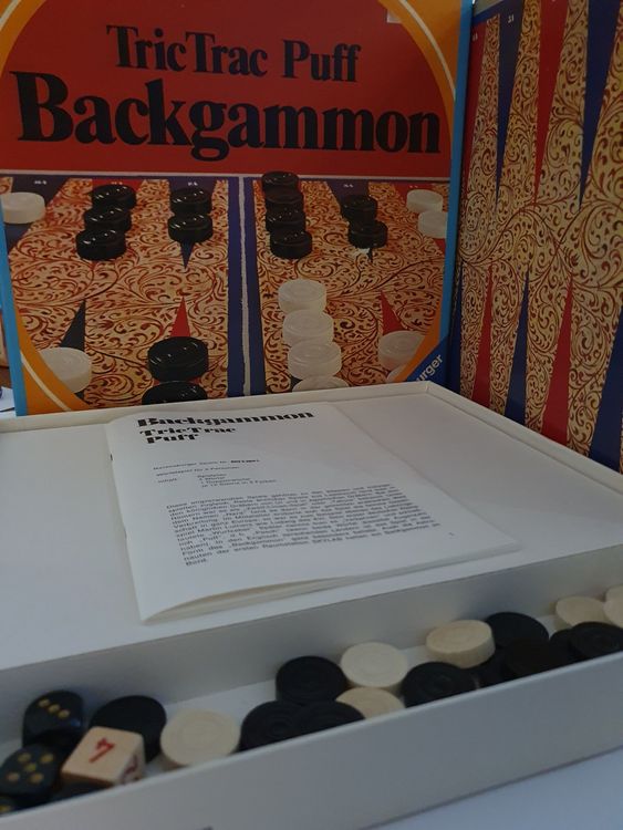 Tric Trac Puff BACKGAMMON / Ravensburger Brettspiel (Gebraucht) in ...