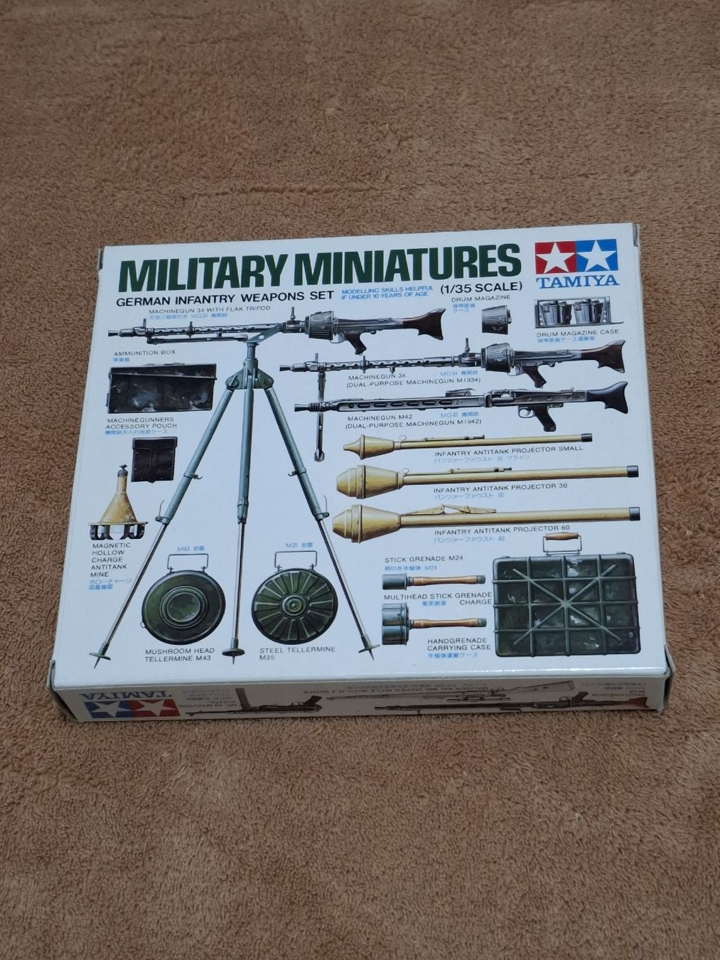 Tamiya Militärminiaturen, Deutsches Infanterie Waffen Set (Neu (gemäss ...