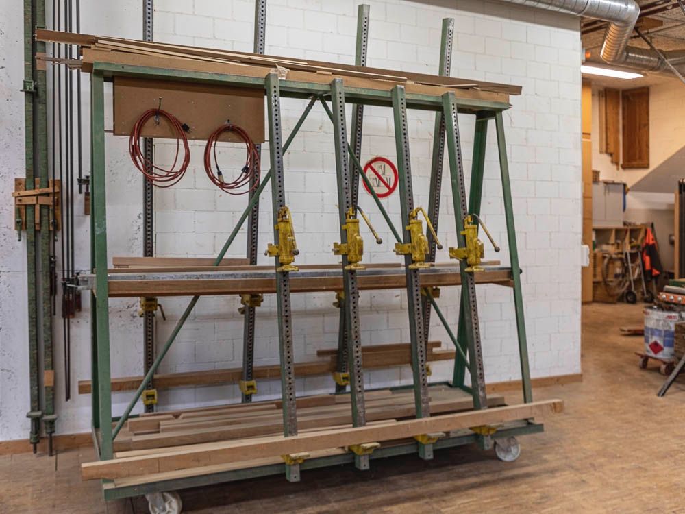 Hydraulischer Verleim-Ständer, fahrbar | Kaufen auf Ricardo
