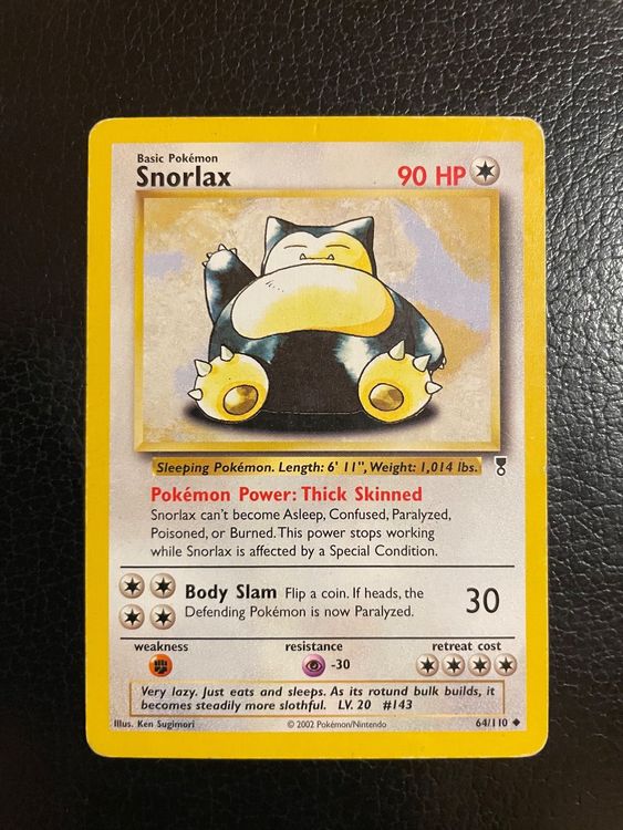Legendary Collection Snorlax 64/110 Ab 1 | Kaufen auf Ricardo