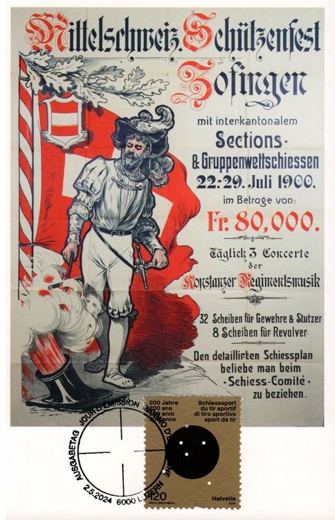 Maximumkarte Schiesssportverein (Neu (gemäss Beschreibung)) in Dottikon für CHF 4 – mit ...