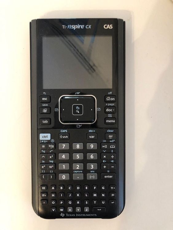Taschenrechner TI-nspire CX CAS, Texas (Gebraucht) in Hauptwil für CHF ...